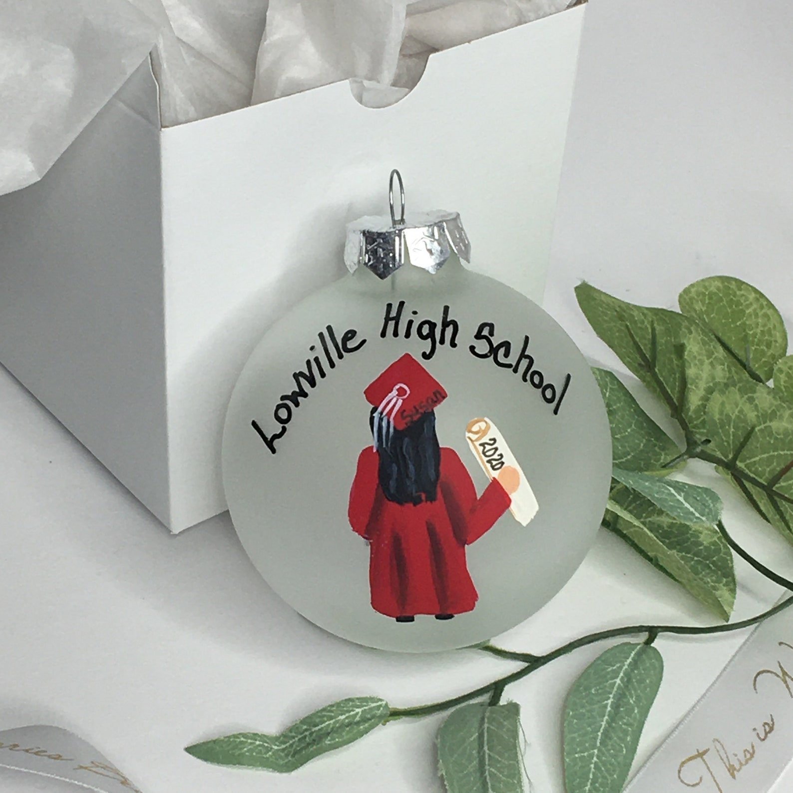 Personalized Graduate Ornament Honoring Your Grad and Their - Etsy