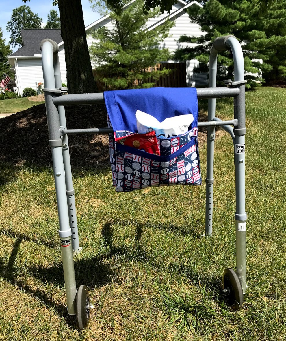 Walker Caddy Bag, Walker Tote Bag, Walker Organizer, Mobility Bag ...