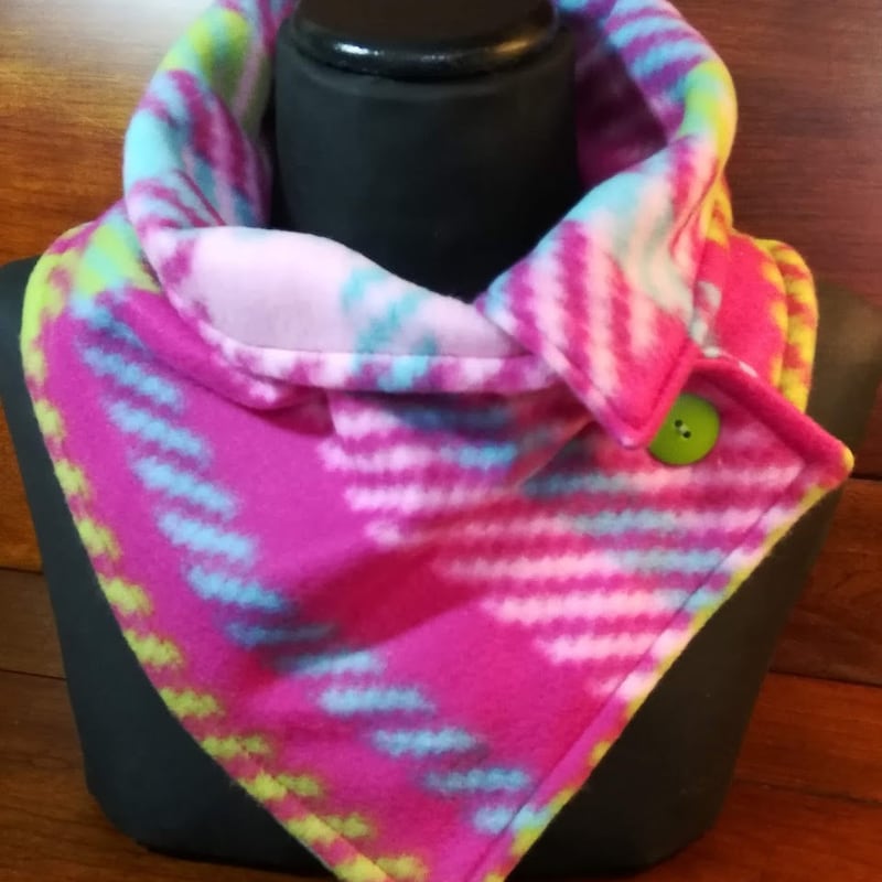 Fleece Scarf - Etsy