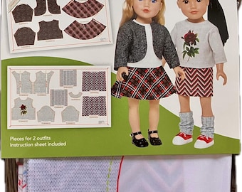 Simplicity / 18 Inch Doll Clothes Pattern to Cut and Sew / Fabric With ...