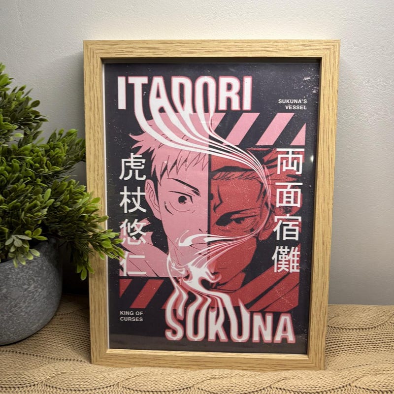 Sukuna Frame - Etsy