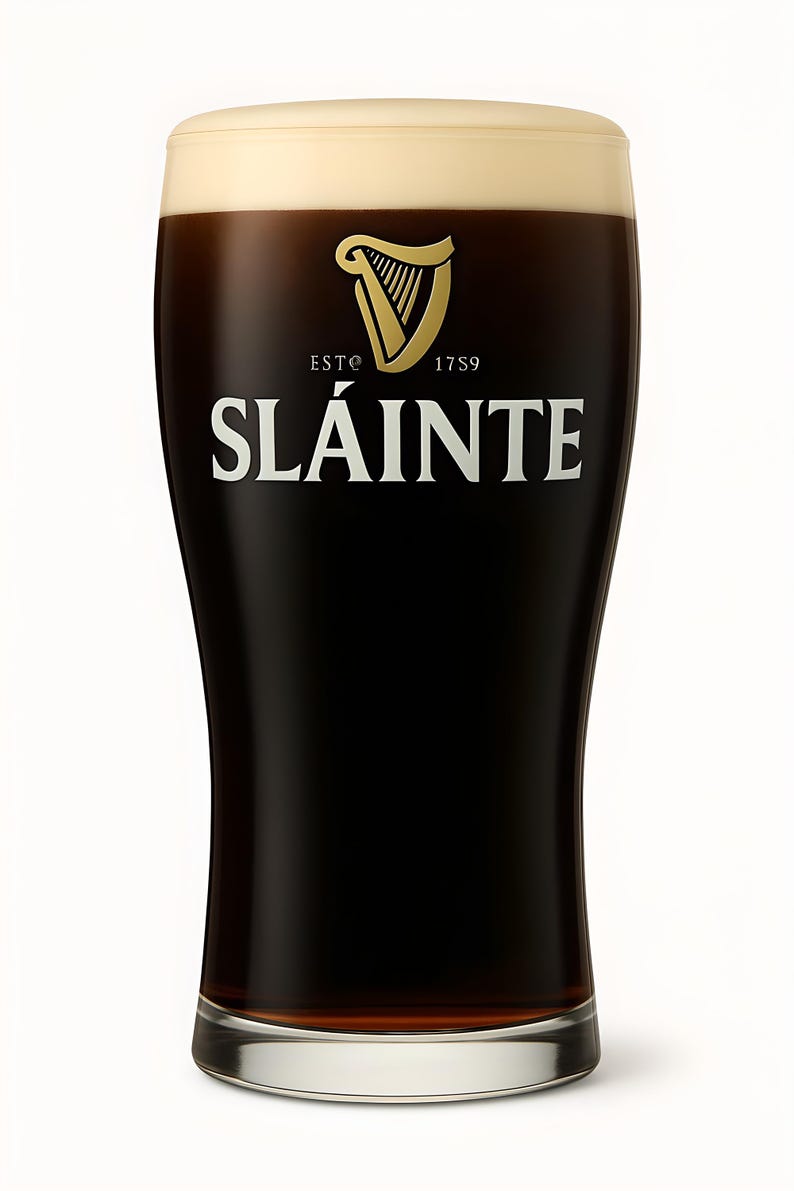 Guinness Pint Sílante - Etsy