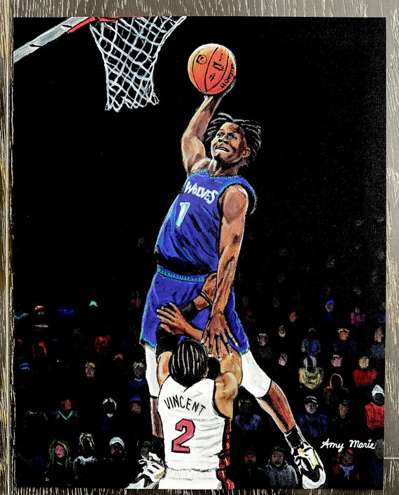 Timberwolves Wallpaper Anthony Edwards
