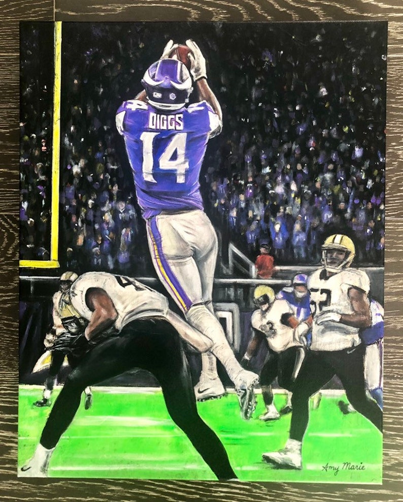 Minneapolis Miracle Catch by Amy Marie Art. - Etsy