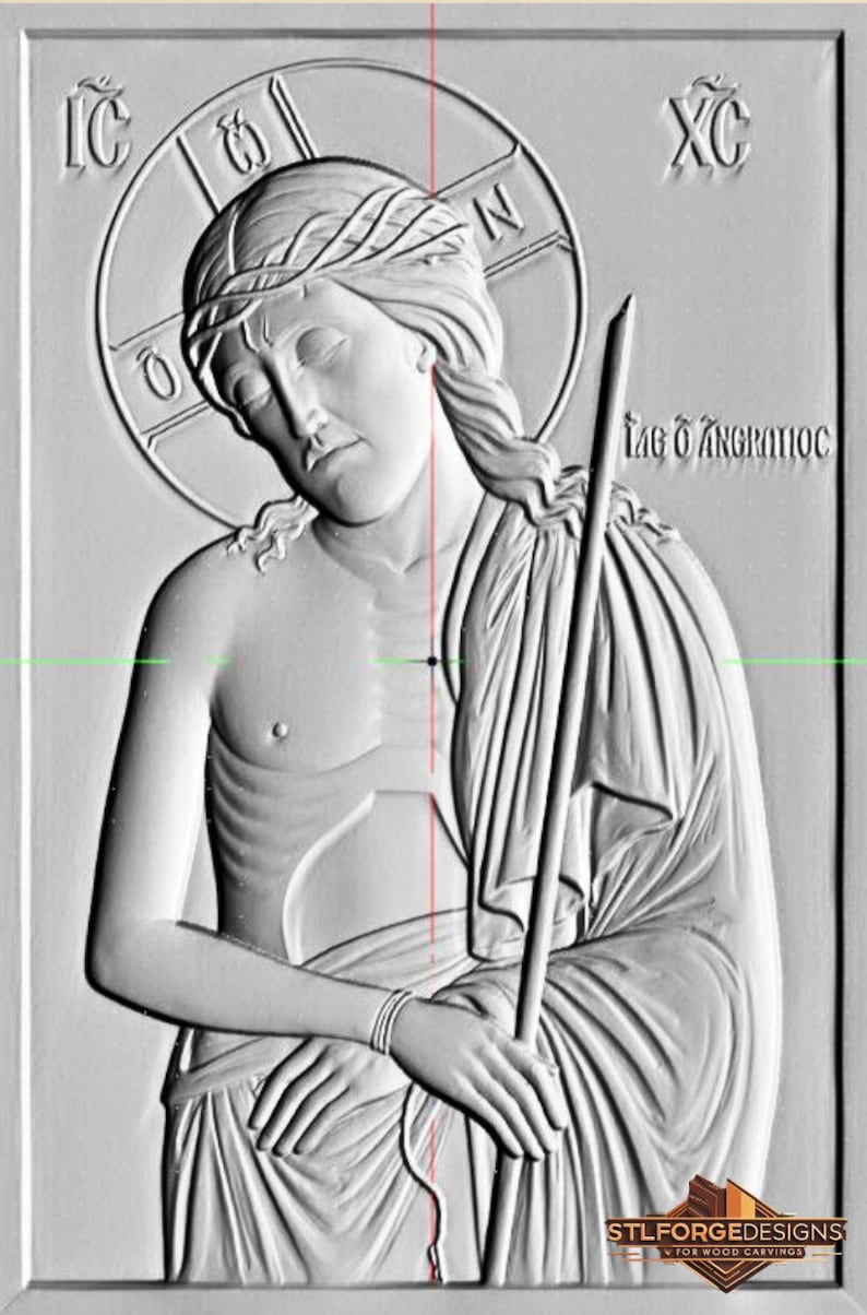 Jesus Christ STL Relief File | 3D CNC Model for Aspire Vcarve ...