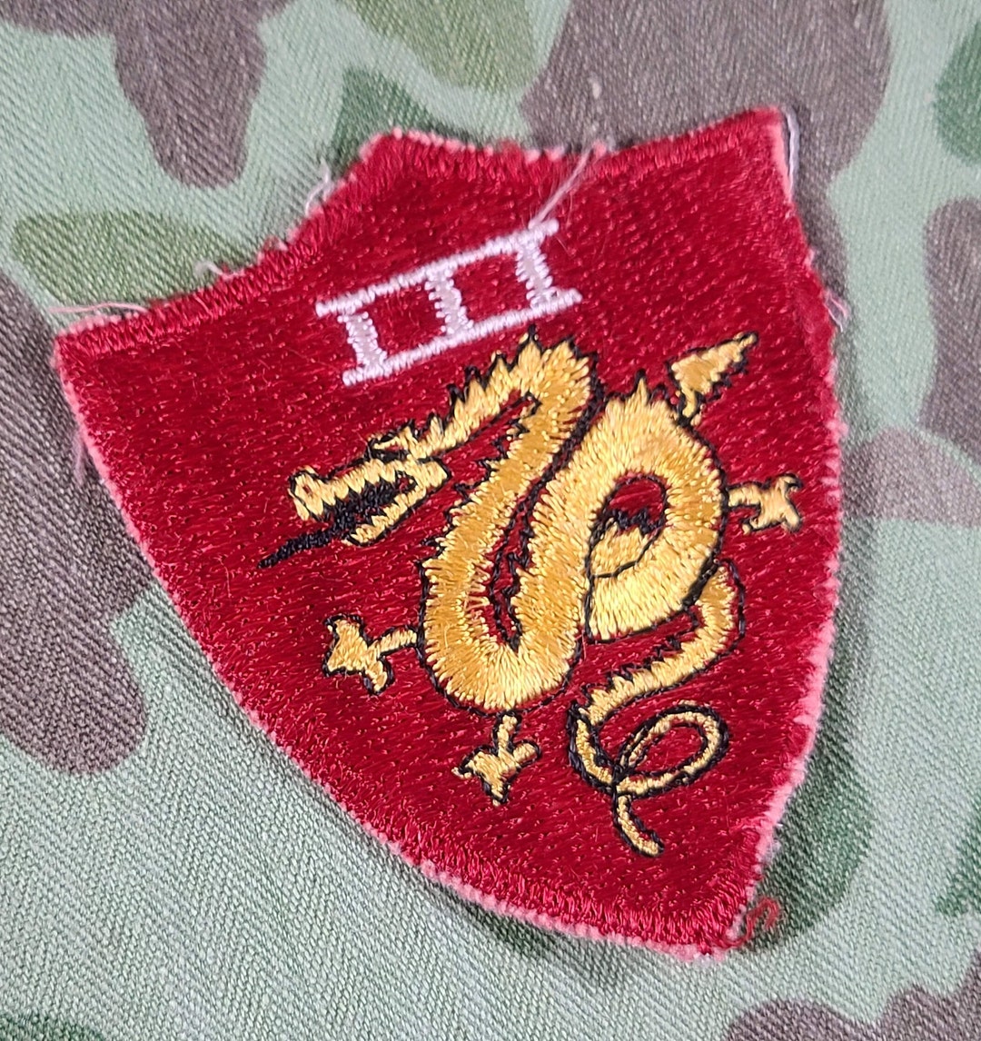 WWII USMC III Corps Japanese Made Patch Occupation - Etsy