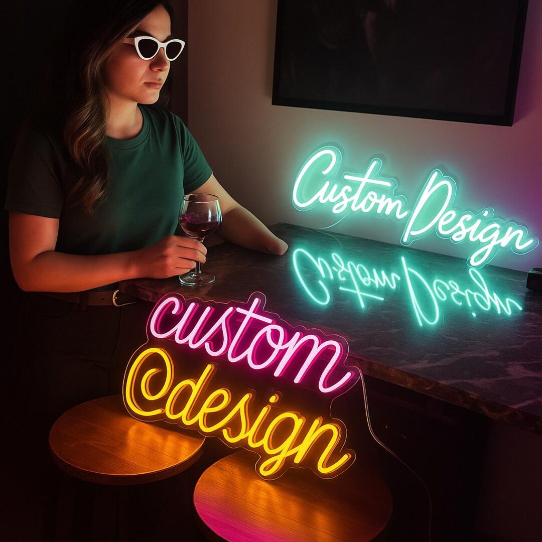 Custom Neon Sign | LED Sign Custom | Personalized Neon Light Sign ...