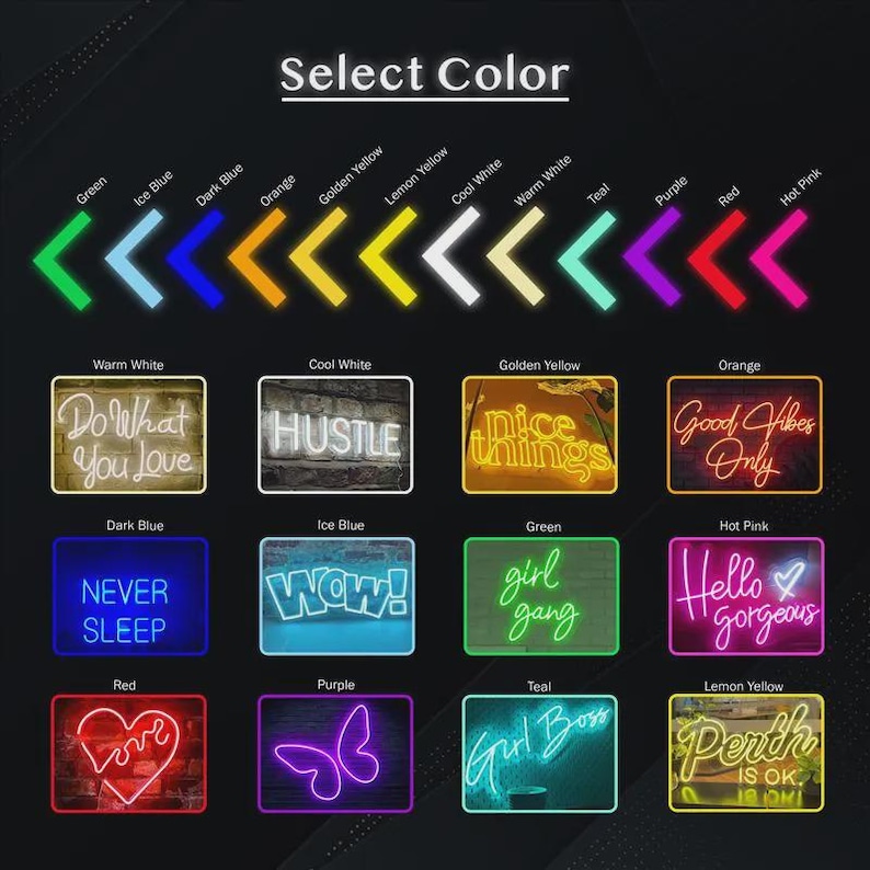 Custom Wedding Neon Sign – Personalized Name LED Sign, Engagement Decor ...