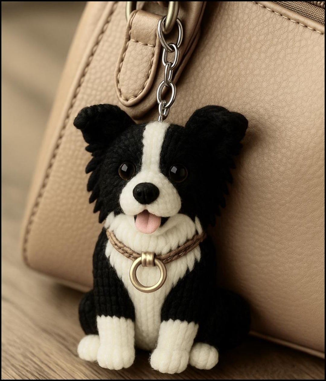 Border Collie Crochet Pattern: Amigurumi Dog PDF Tutorial (digital ...