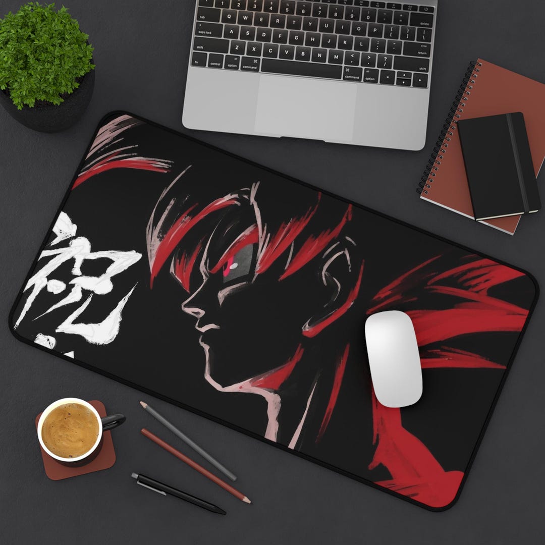 Dragon Ball Z Goku Desk Mat - Etsy
