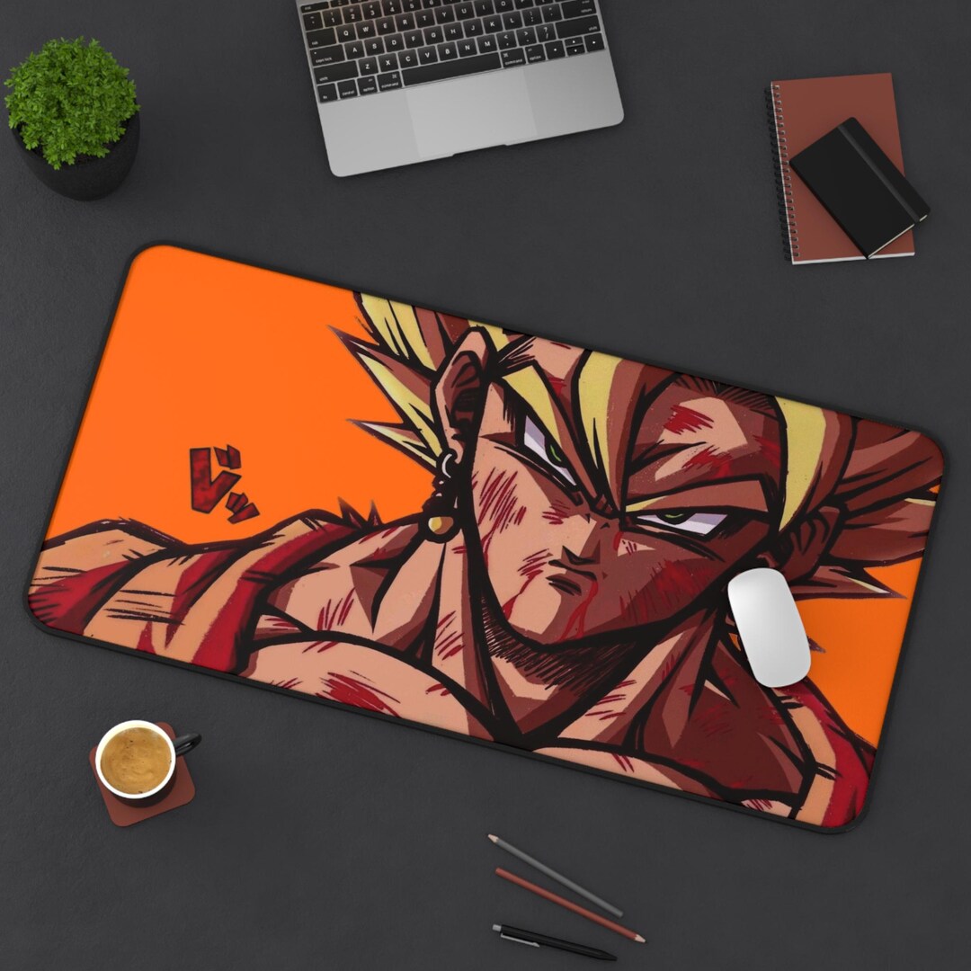 Dragon Ball Super Saiyan Goku Desk Mat - Etsy