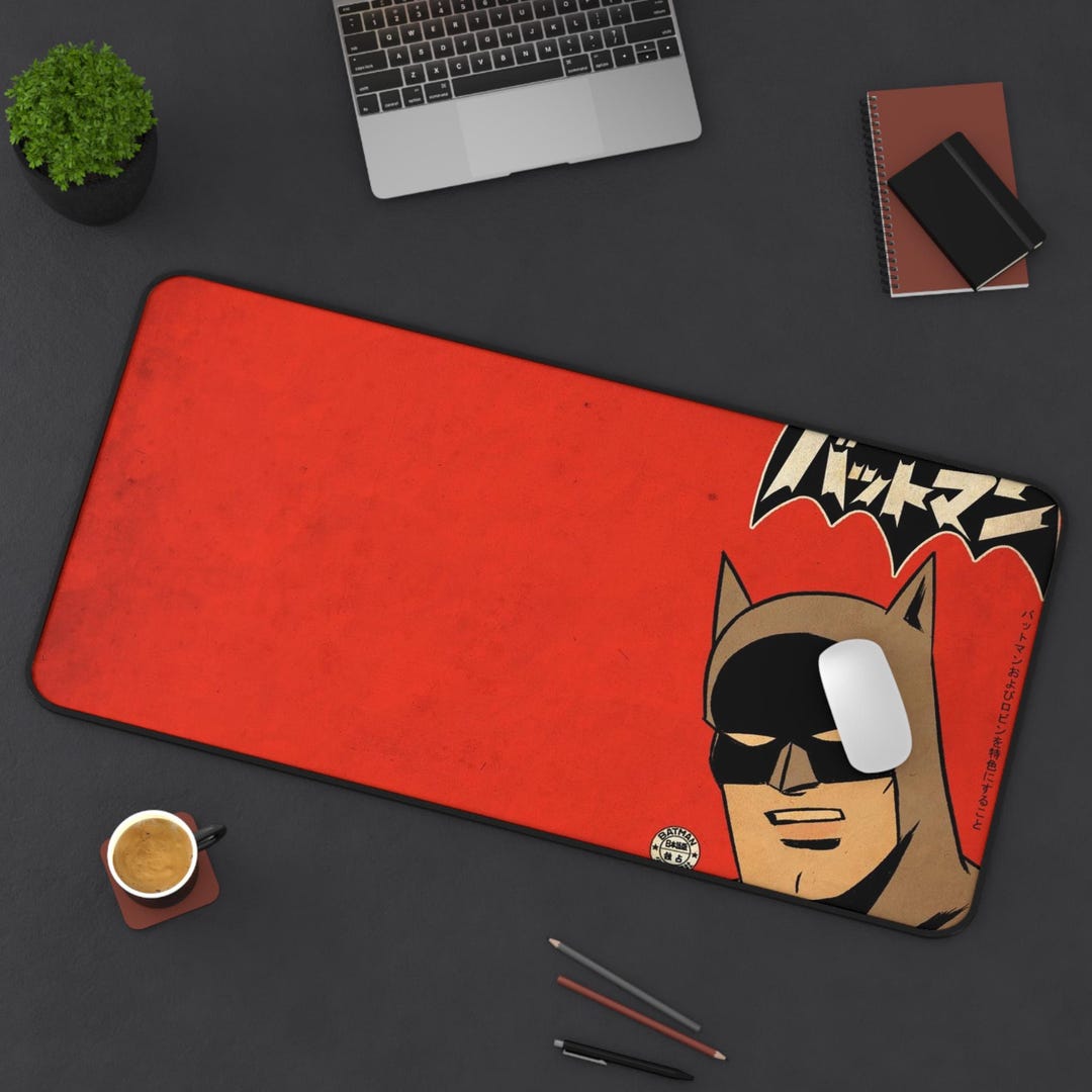 Batman Comic Desk Mat - Etsy