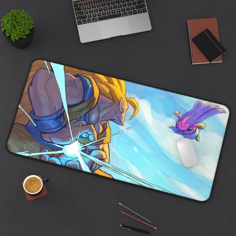 Dragon Ball Goku Desk Mat - Perfect for Home Office, Gaming Setup ...