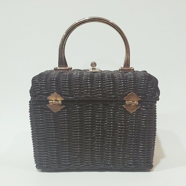 Wicker Box Purse - Etsy