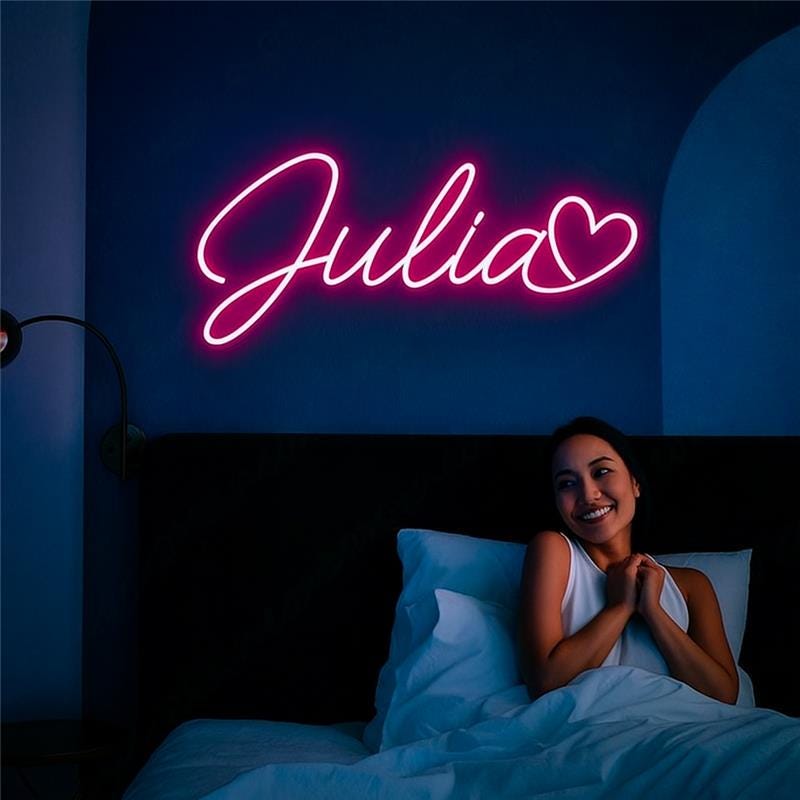 Custom Neon Name Sign, Led Neon Sign Custom, Neon Wall Art, Neon Sign ...