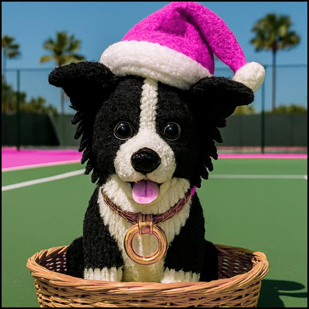 Border Collie Crochet Pattern, Amigurumi Puppy Toy (PDF Tutorial) - Etsy