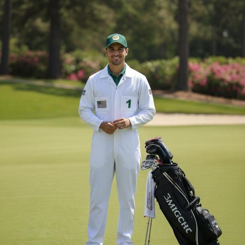 Masters Caddy Costume Adult - Etsy