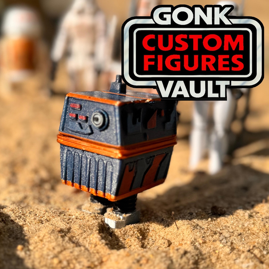 Gonk Droid Model: Kenner-style 3.75" Star Wars Custom Figure - Etsy