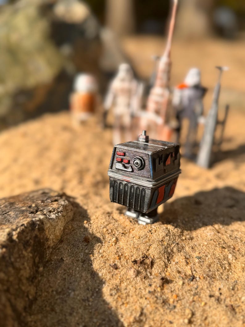 Gonk Droid Model: Kenner-style 3.75" Star Wars Custom Figure - Etsy