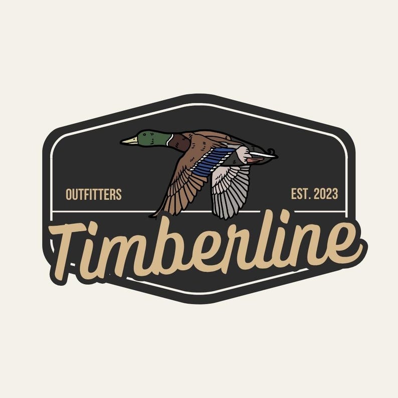 Southern Outdoor Brand Kit: Timberline Logos, Canva Templates (digital ...