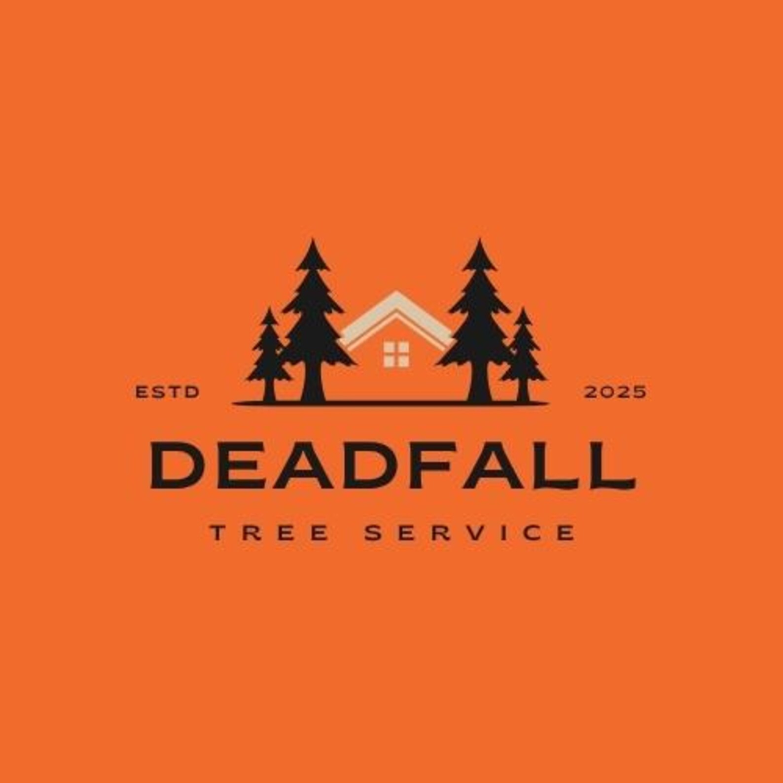 Tree Service Logo Kit: Rugged Brand Identity, Canva Templates - Etsy