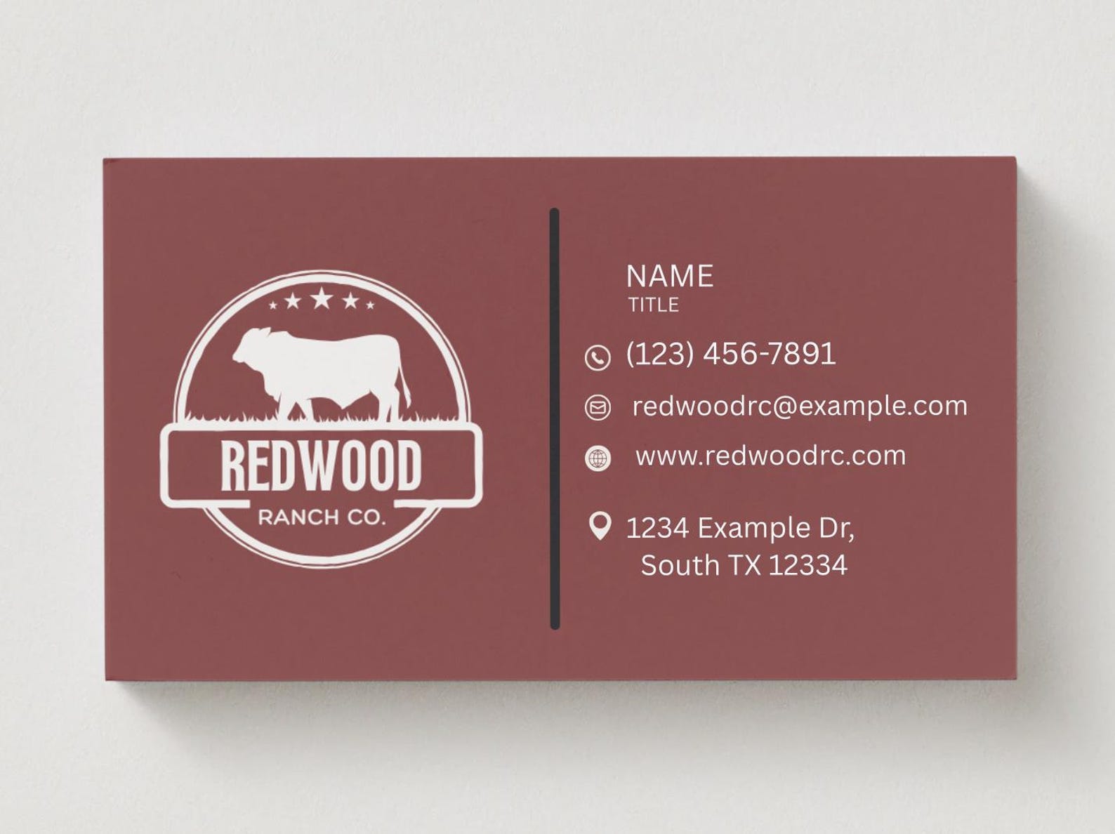 Ranch Brand Kit: Rustic Logo Templates + Canva Brand Board (digital ...