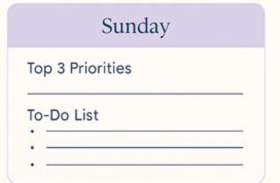 Colorful Weekly Life Planner: Printable A4 PDF Organizer - Etsy