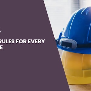 Workplace Safety Poster | 10 Golden Rules | A4 Printable PDF | Instant ...
