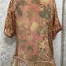 Botanical Print Jacket/top - Etsy