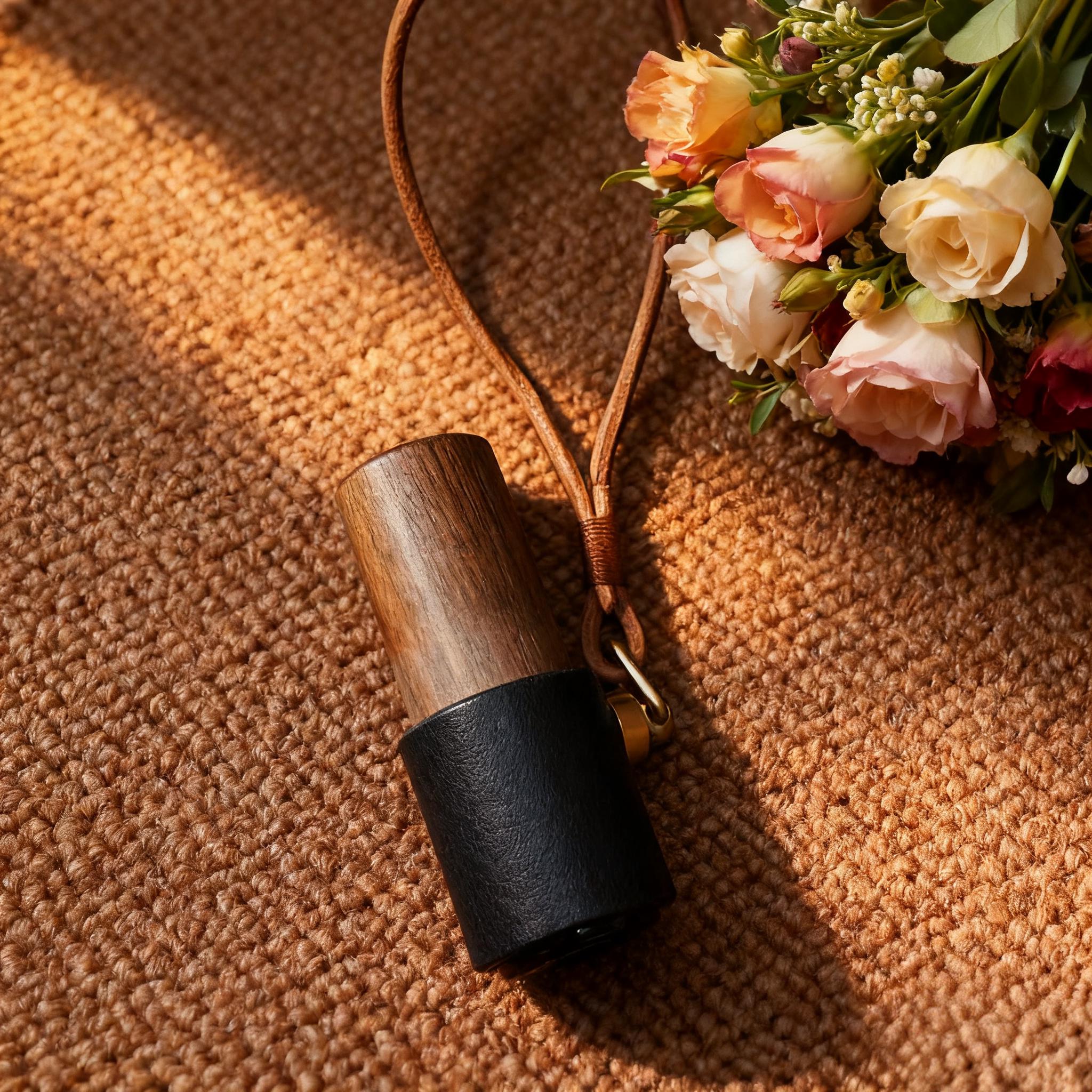 Handmade Leather Bag Charm,mini Spray Bottle for Floral Water and ...