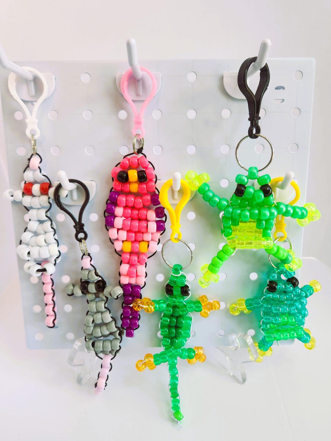 Bead Buddy Bag Charm-animals - Etsy