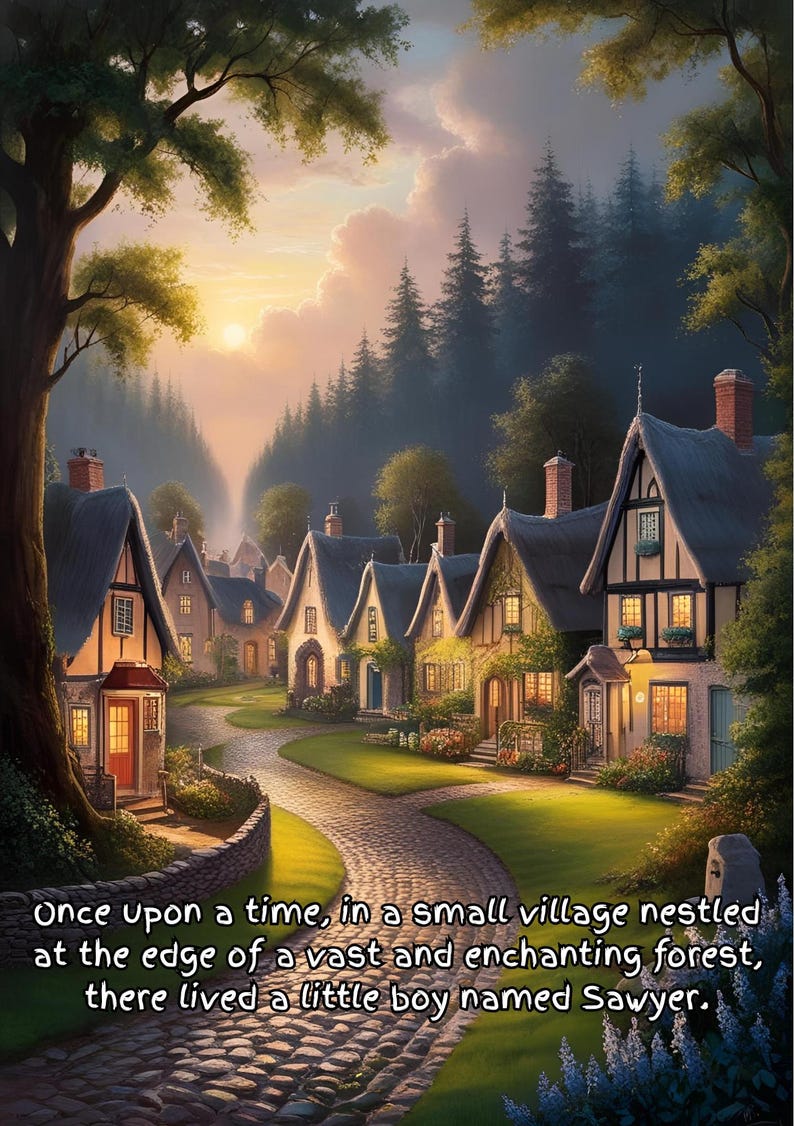 Printable Story Book for Kids - Etsy