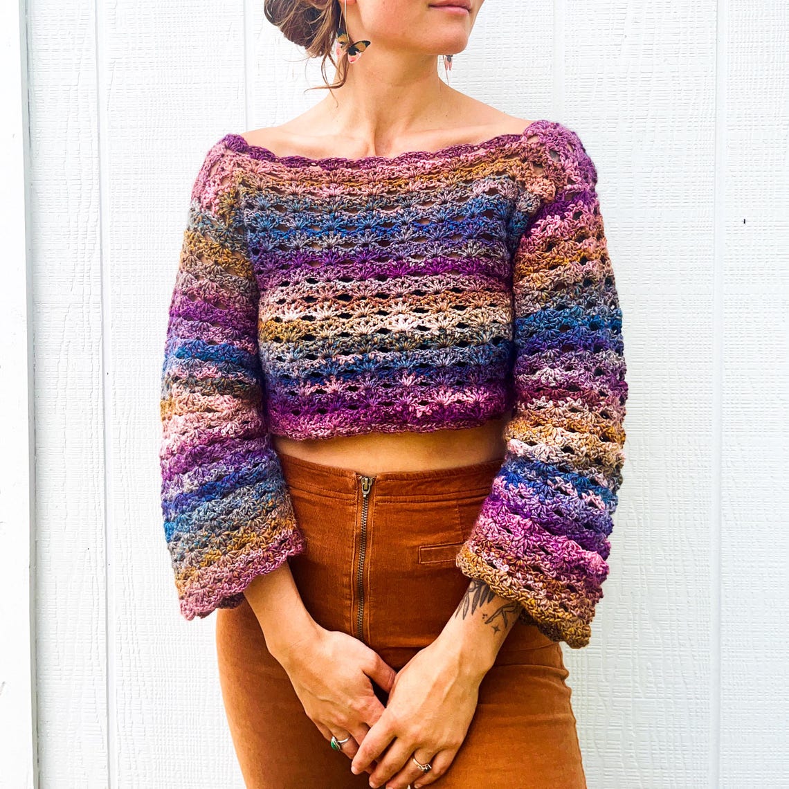 She Sells Sea Shells Crochet Sweater Pattern (PDF Pattern - Etsy