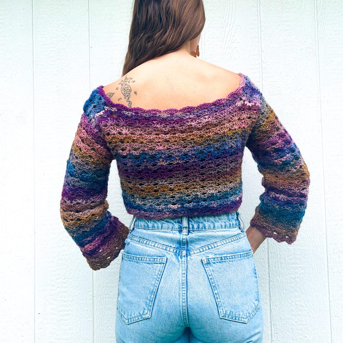 She Sells Sea Shells Crochet Sweater Pattern (PDF Pattern - Etsy