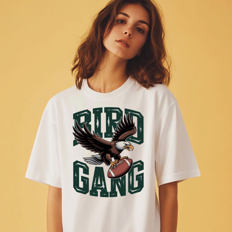 20 Bird Gang Eagle PNG SVG, Retro Eagles Png, Football Eagles Philly ...