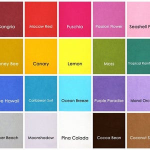 5 X 5.5 in Complete Bamboo Felt Sampler Set - 28 Colors - Etsy