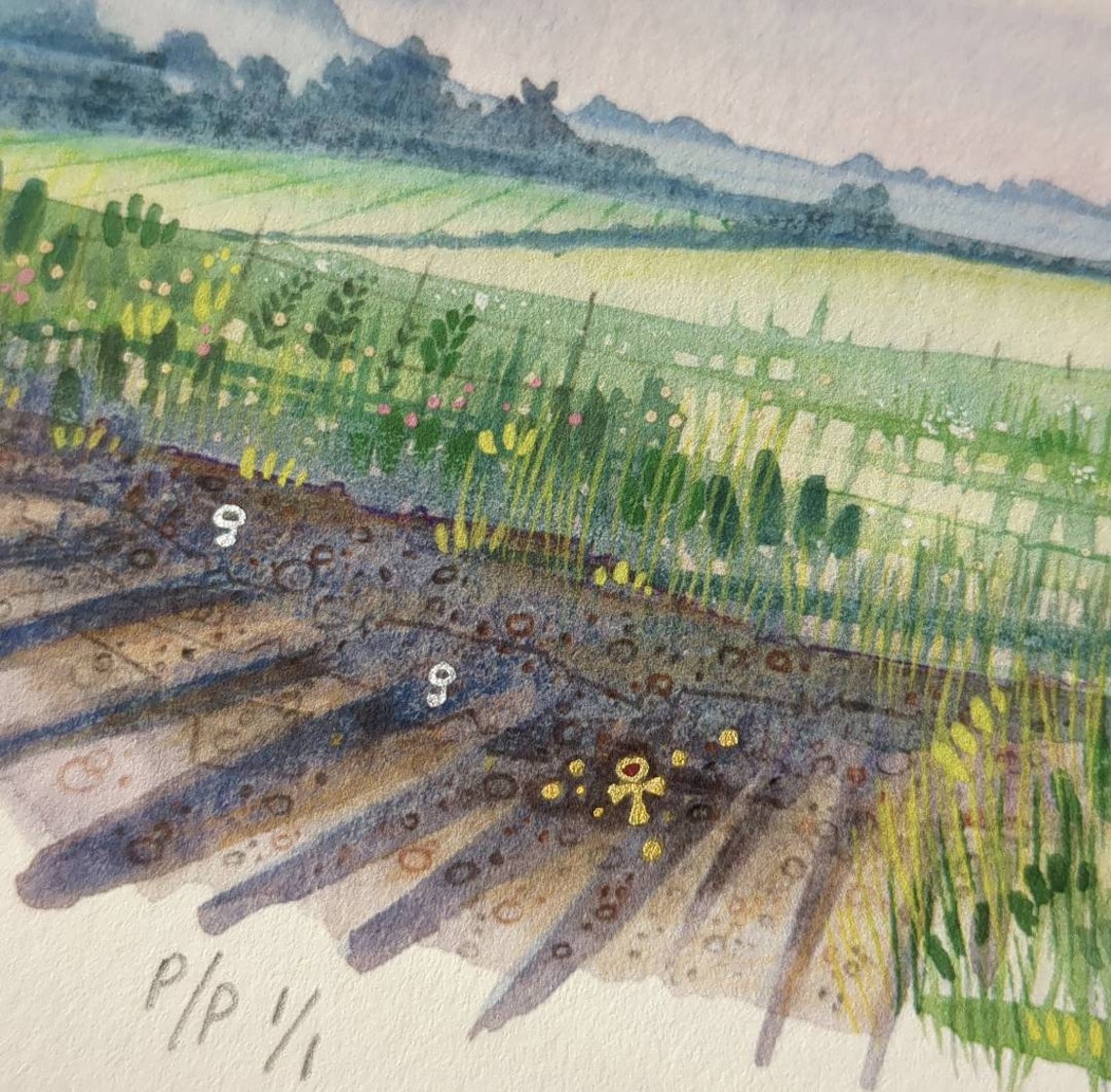 Through the Briar and Bramble - Detectorists - A4 Hand-finished Signed ...