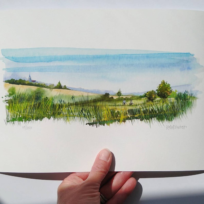 The Detectorists A4 Signed Limited Edition Print | Etsy UK