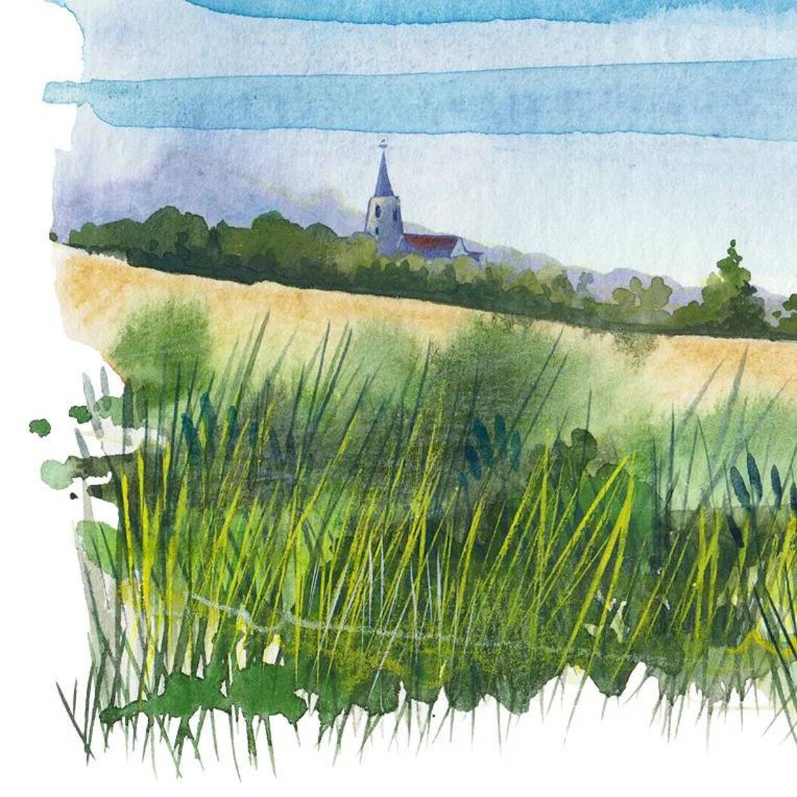 The Detectorists A4 Signed Limited Edition Print | Etsy UK