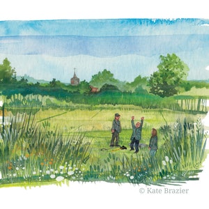 The Gold Dance Detectorists A4 Signed Limited Edition Giclee Print - Etsy