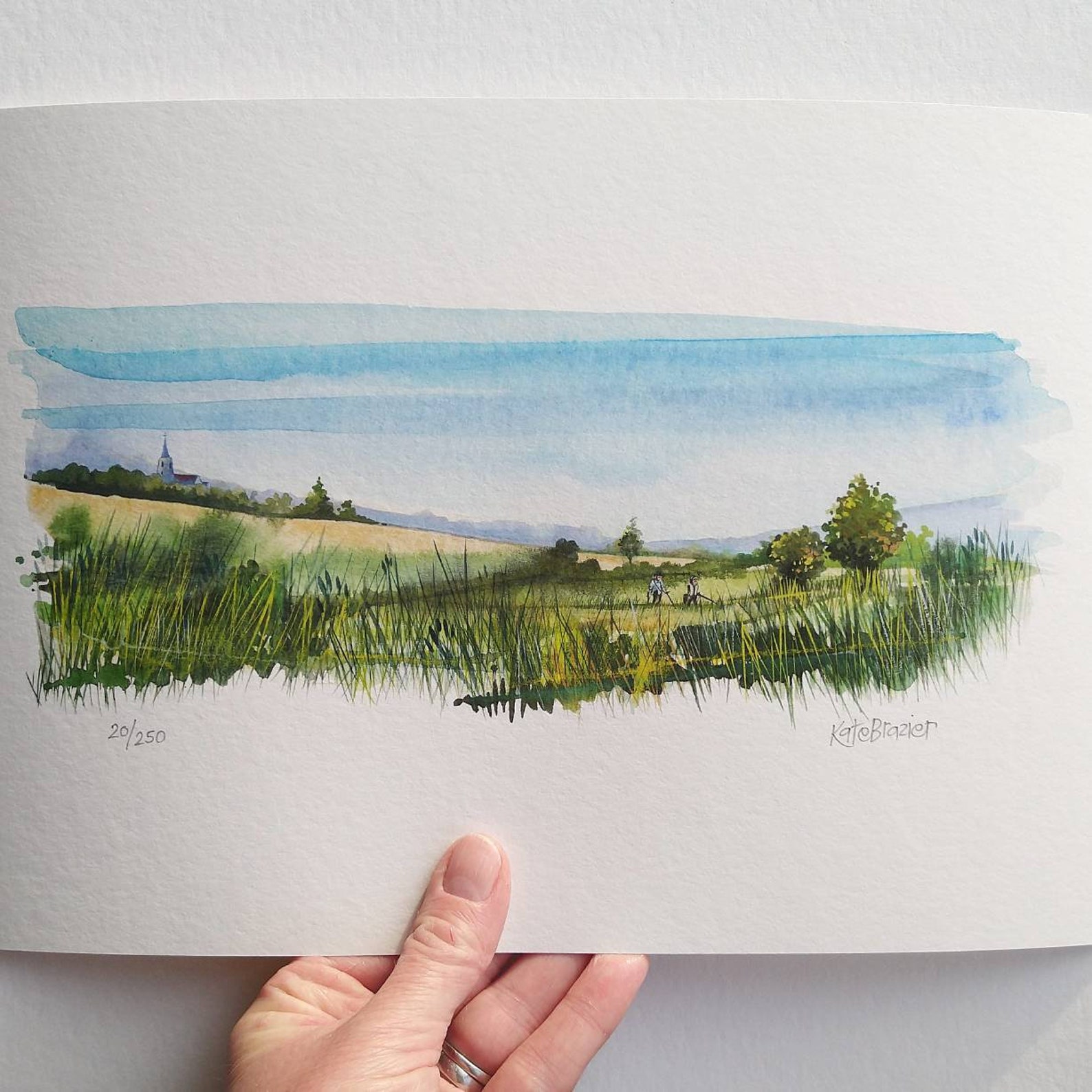 The Detectorists A4 Signed Limited Edition Print | Etsy UK