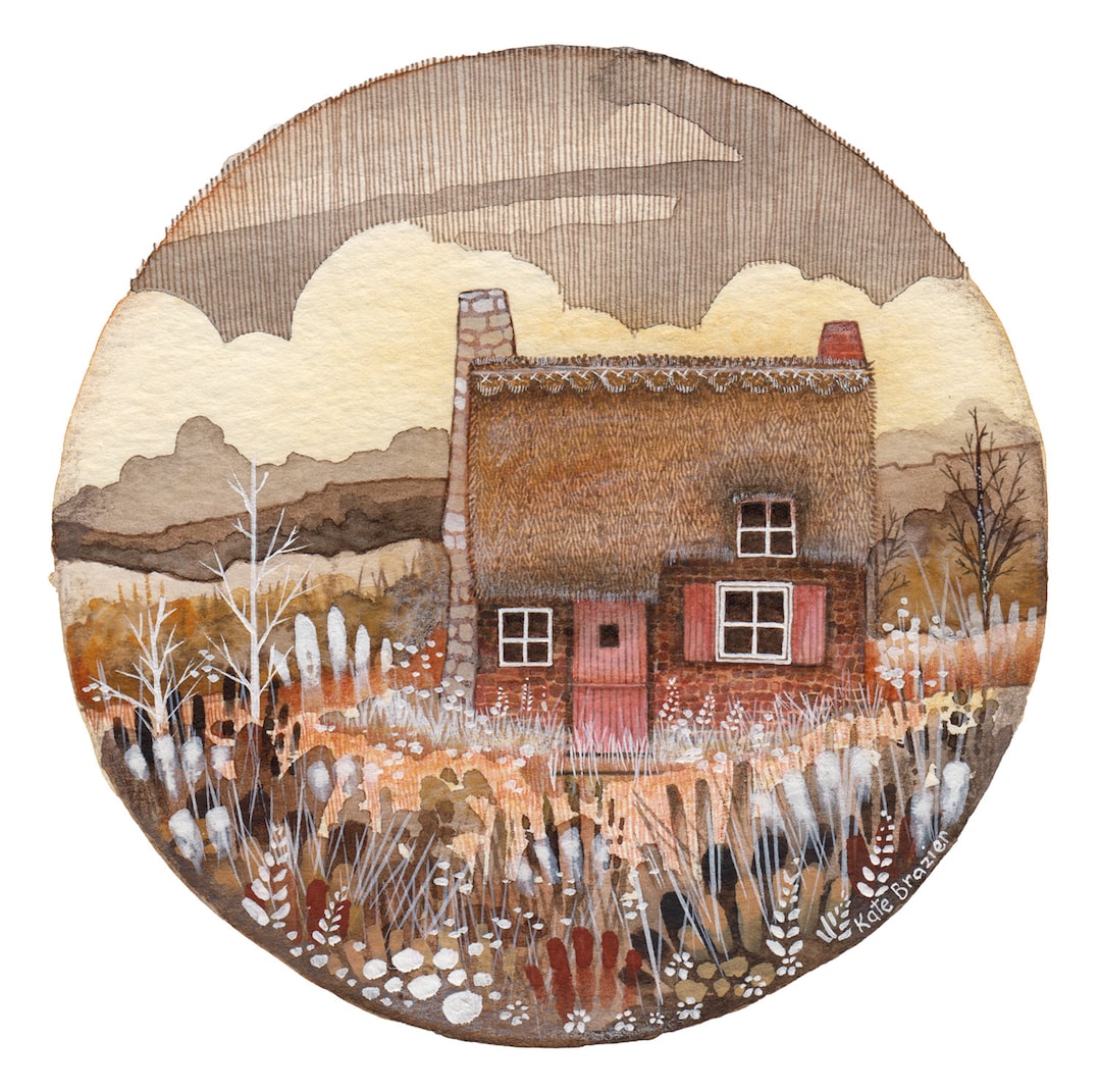 Somewhere to Call Home - A5 Signed Limited Edition Print. Thatched ...