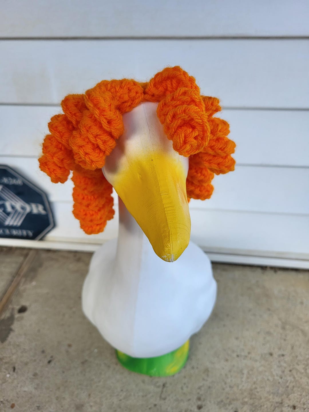 Curly Hair Goose Outfit, Goose Costume, Wig, Hat Hair, Dress Up, Lawn ...