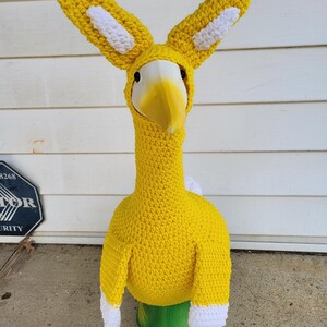 Easter Bunny Porch Goose Outfit, Goose Costume, Rabbit, Spring, Bunny ...