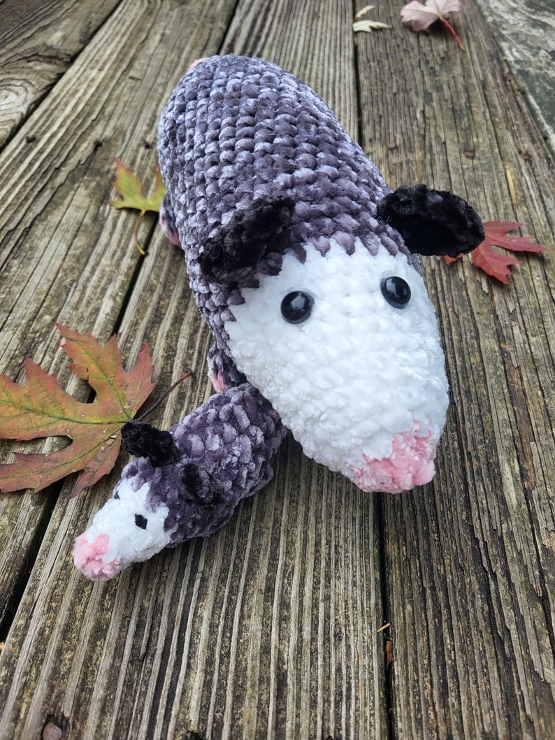 Petunia Possum and Baby Pip Opossum Marsupial Stuffed - Etsy