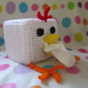 Chicken Tissue Box Cover, Home Decor, Rooster, Peep, Hen, Farm, Cow - Etsy