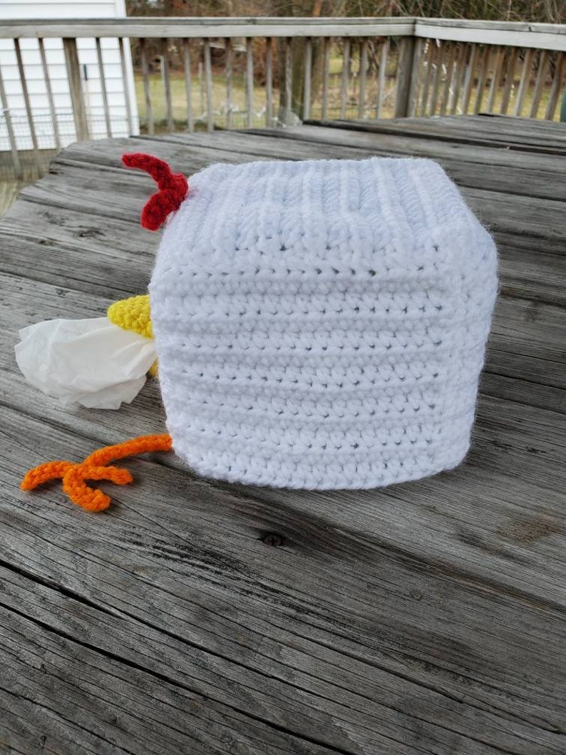 Chicken Tissue Box Cover, Home Decor, Rooster, Peep, Hen, Farm, Cow - Etsy