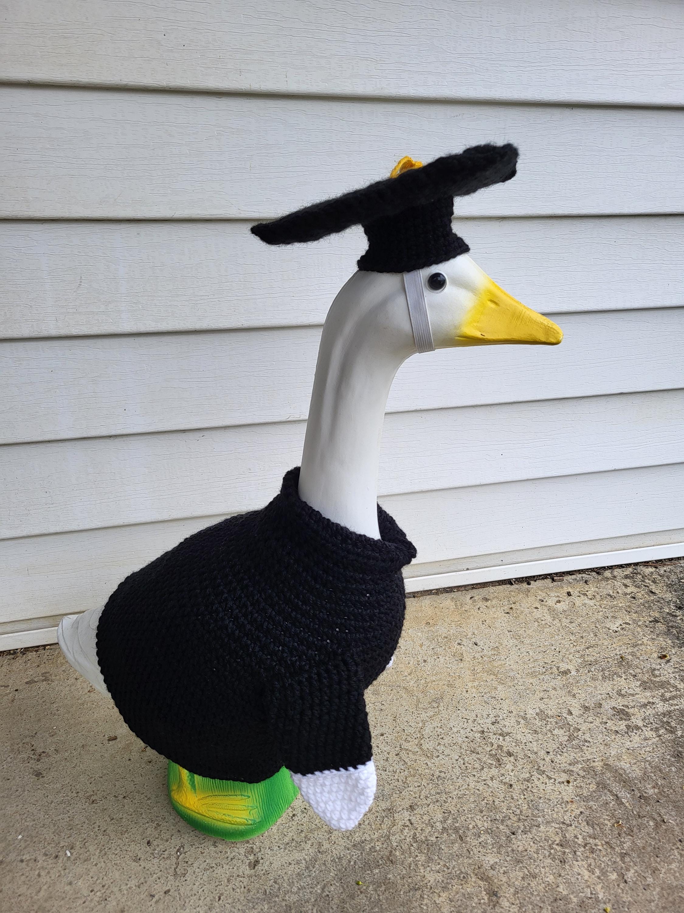 Graduation Porch Goose Outfit, Goose Costume, Cap and Gown, Hrad, High ...