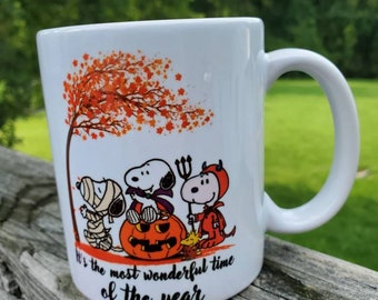 Peanuts Coffee Mug | Etsy
