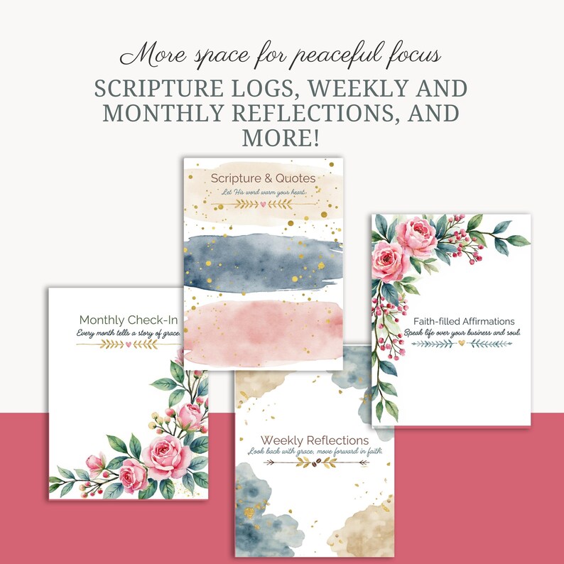 Grounded in Faith Gratitude Journal | Printable Christian Journal for ...